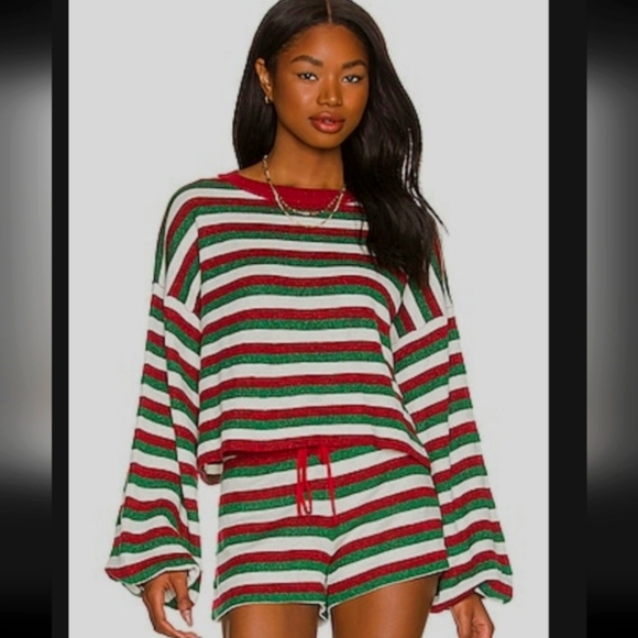 Beach Riot | Sweaters | Beach Riot Ava Sweater Balboa Shorts Glitter ...